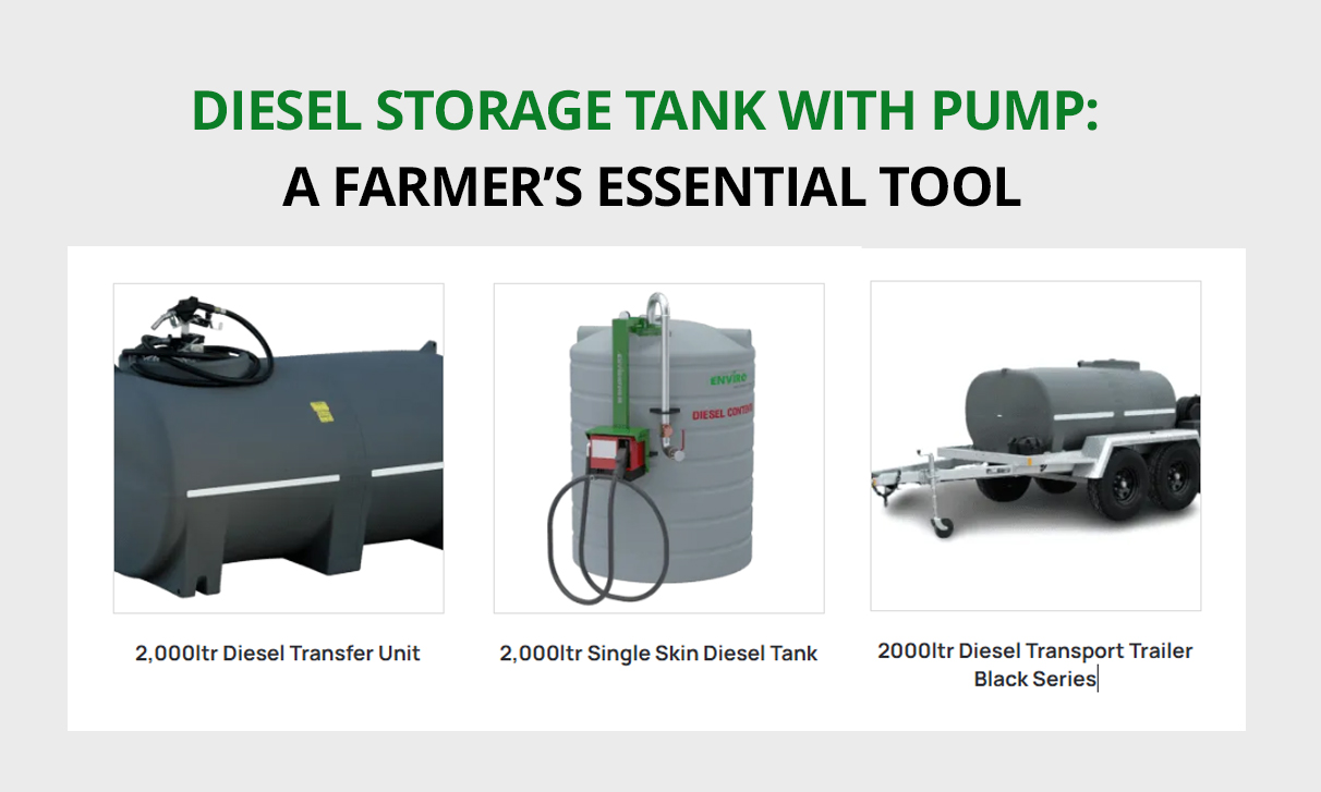 Diesel Tanks for Farms: On-Site Fuel Made Easy for Farmers | Enviroform ...