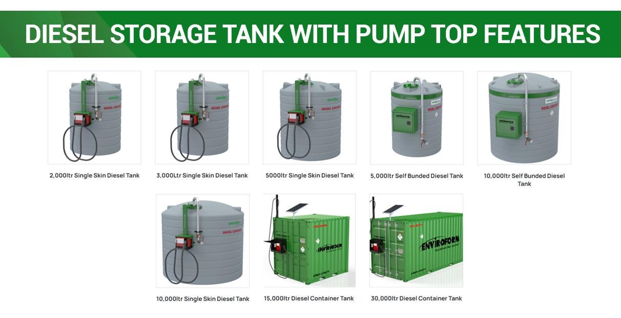 Diesel Storage Tank with Pump: Top Features to Know | Enviroform Australia